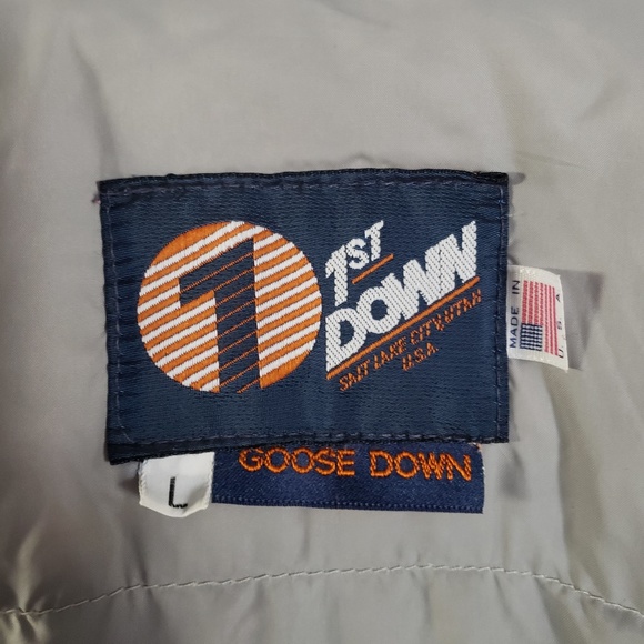First Down | Jackets & Coats | First Down Vintage Puffer Jacket L Men ...